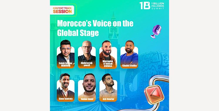 Des créateurs de contenu marocains à l’honneur au 1 Billion Followers ...